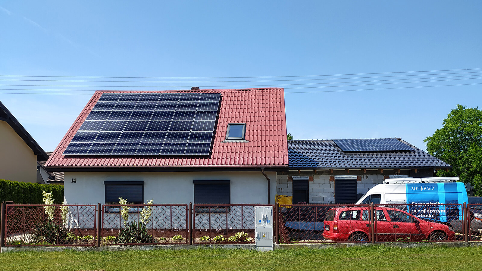 Instalacja fotowoltaiczna o mocy 9,75 kWp - Pecna | SUNERGO
